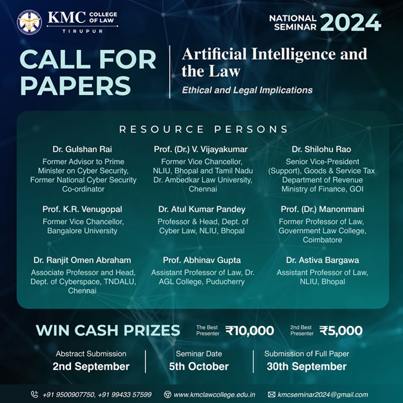 Home Page - KMC College of Law, Tirupur, Tamilnadu